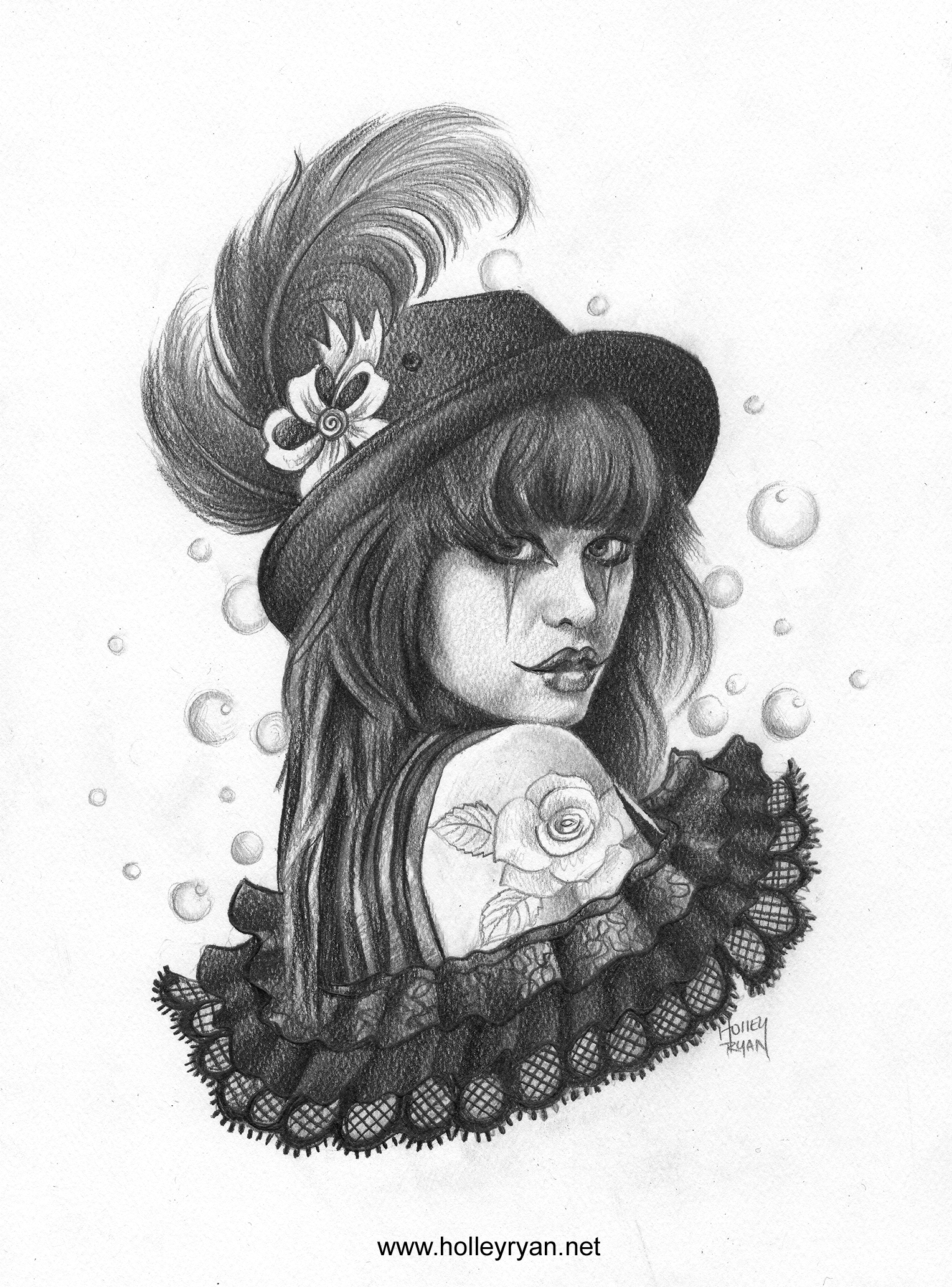 GRAPHITE DRAWINGS – Holley Ryan